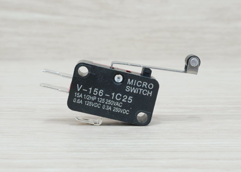 Roller Lever Micro Switch AC 250V 15A (V-156-1C25) - ZoneMaker | จำหน่ายอุปกรณ์ 3D Printer, CNC ...