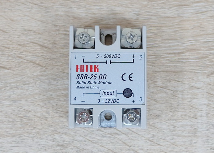 Solid State Relay SSR-25DD, 25A (5-200VDC /3-32VDC) - ZoneMaker | จำหน่ายอุปกรณ์ 3D Printer, CNC ...