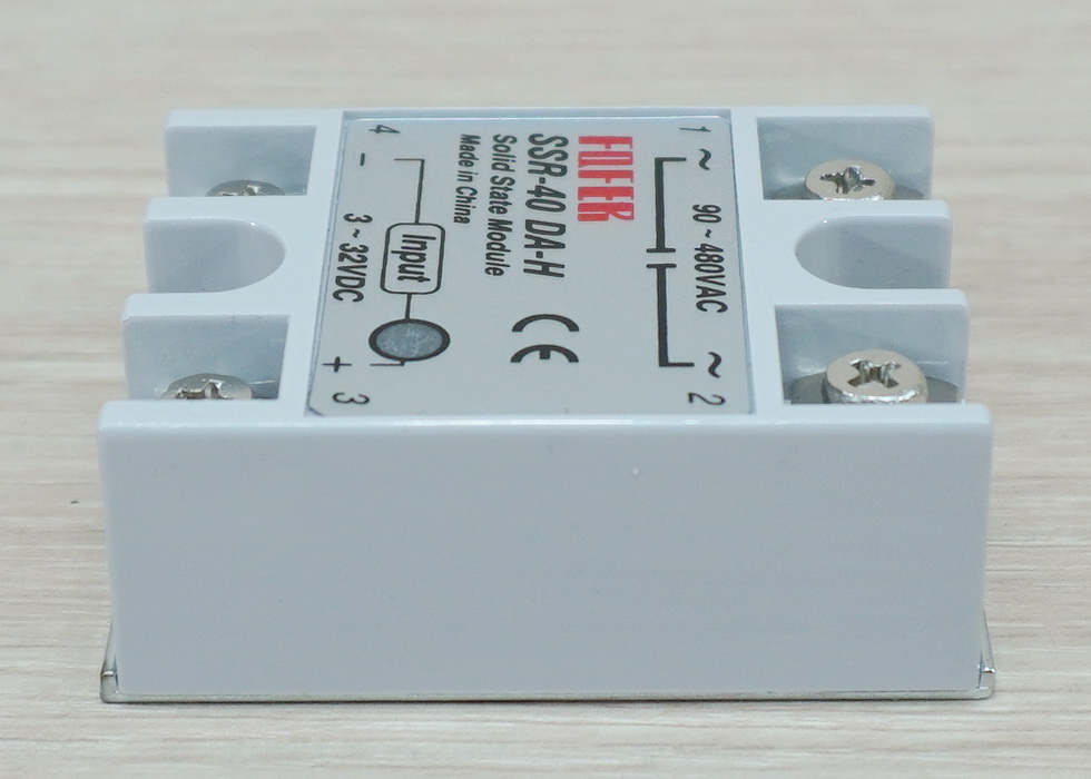 Solid State Relay, SSR-40DA-H, input 3-32VDC output 90-480VAC, 25A - ZoneMaker | จำหน่ายอุปกรณ์ ...